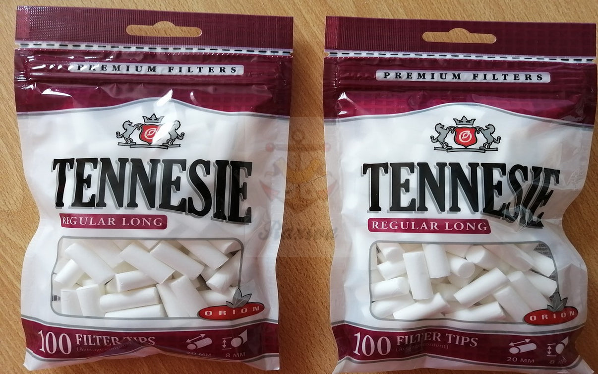 FILTROS TENNESIE REGULAR LONG X 100 UNIDADES – TABAQUERIA